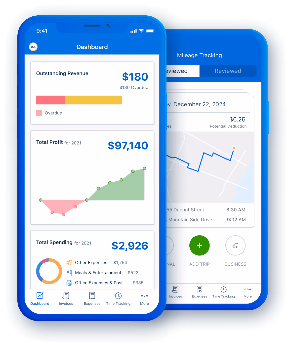 Mobile Accounting App for Small Business - iOS & Android Free Trial ...