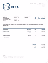 Security Invoice Template | Free Custom Templates | FreshBooks