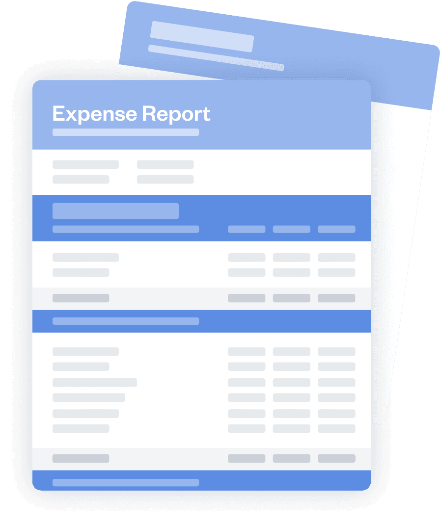 Expense report template - free download