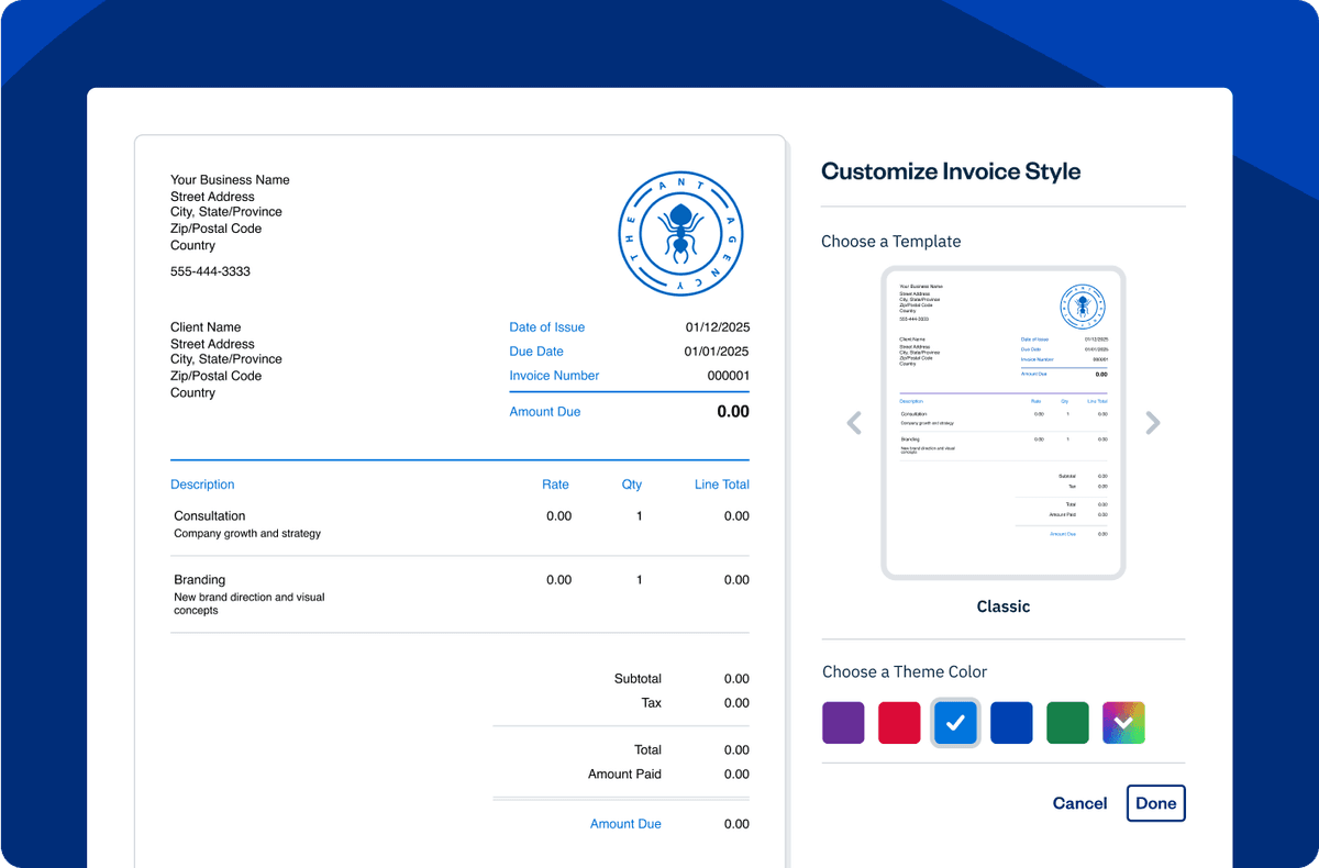 Invoice Software For Small Businesses