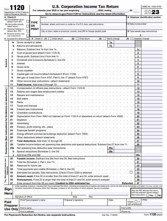 What Is a 1120 Tax Form? Facts and Filing Tips for Small Businesses 2026