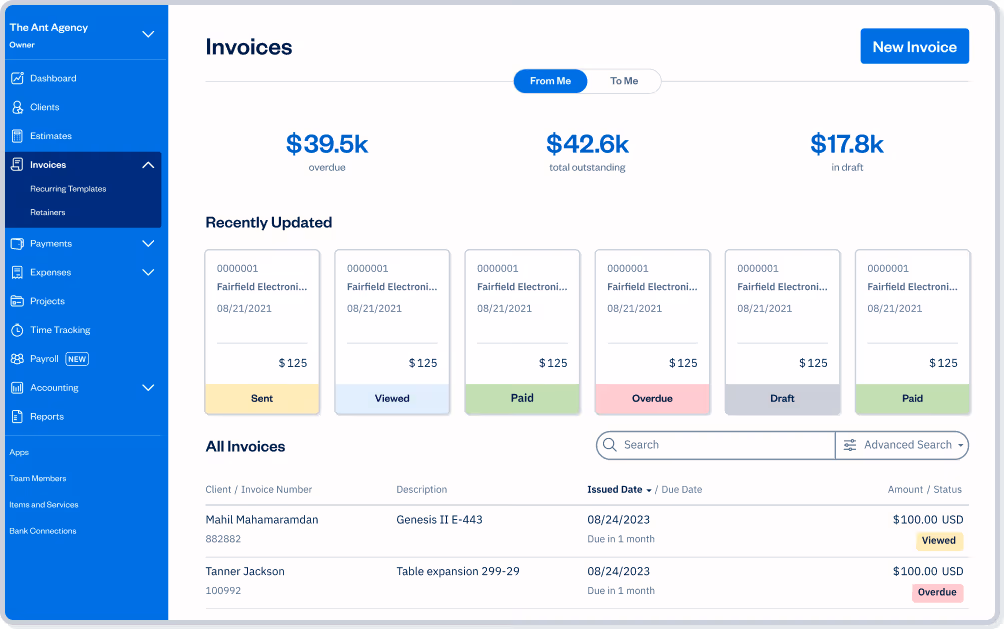 Free Purchase Invoice Template | Download Now | FreshBooks