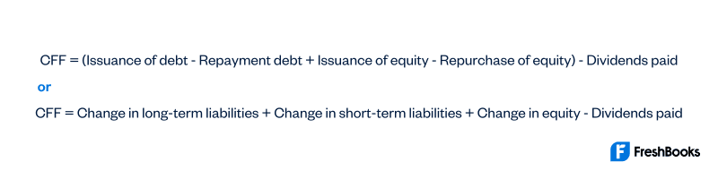 Cash Flow From Financing Activities (CFF): Definition & Formula