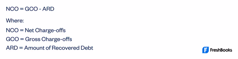 Net Charge-Off (NCO): Definition, Formula & Example