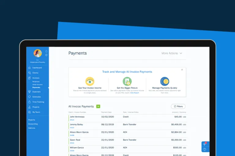 New & Improved in FreshBooks: Payments Page, Recurring Templates and ...