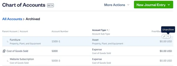 New: Organize Your Books With the Customizable Chart of Accounts ...