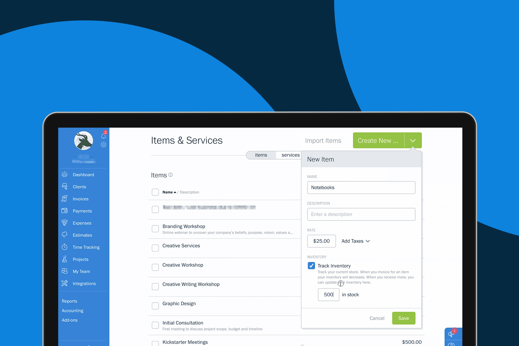 New & Improved in FreshBooks: Inventory, Refunds, and More | FreshBooks ...
