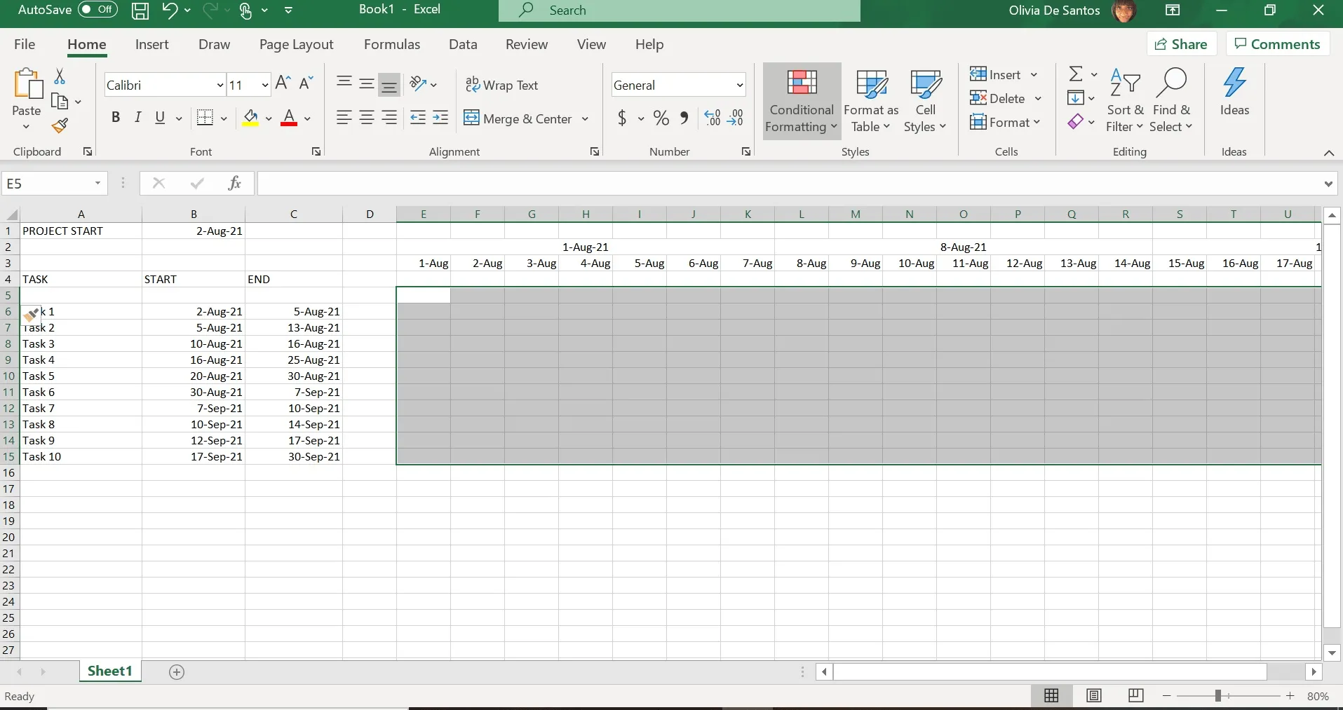 How to Make a Gantt Chart in Excel: A Step By Step Guide