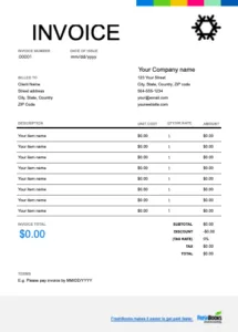 Free HVAC Invoice Template | Download Now | FreshBooks