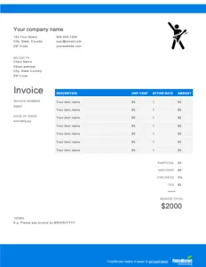 Free Musician Invoice Template | Download Now | FreshBooks