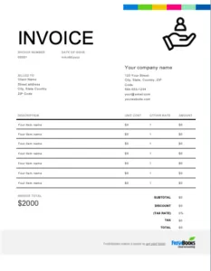 Free Services Rendered Invoice Template | Download Now | FreshBooks