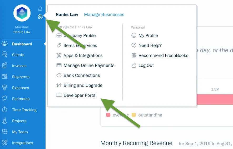 Get Authenticated On The FreshBooks API - FreshBooks- API