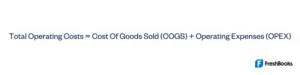 Operating Cost: Definition, Formula & Example