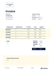 Video Production Invoice Templates: Free Download