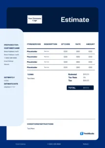 Free Estimate Templates | FreshBooks