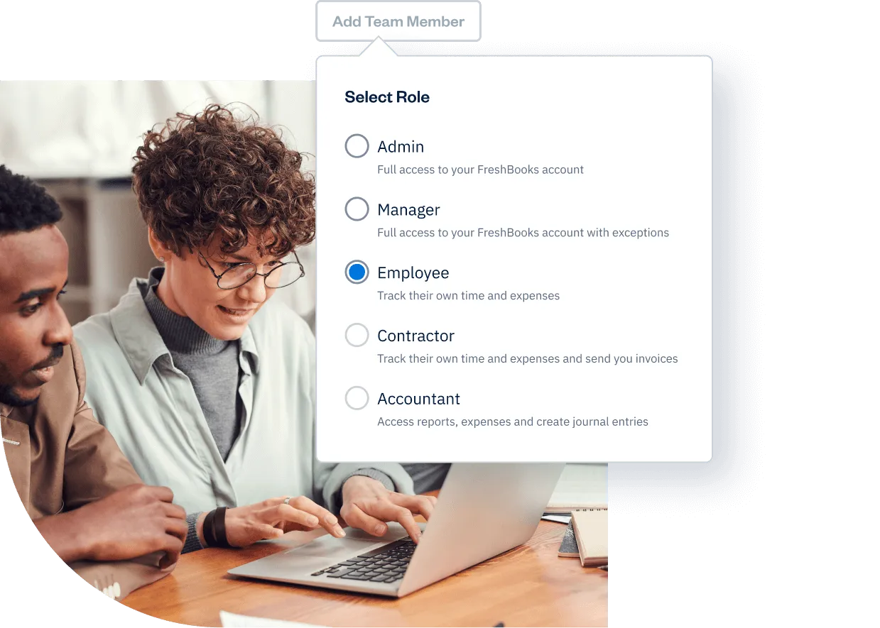 Manage Your Business with Team Member Roles | FreshBooks